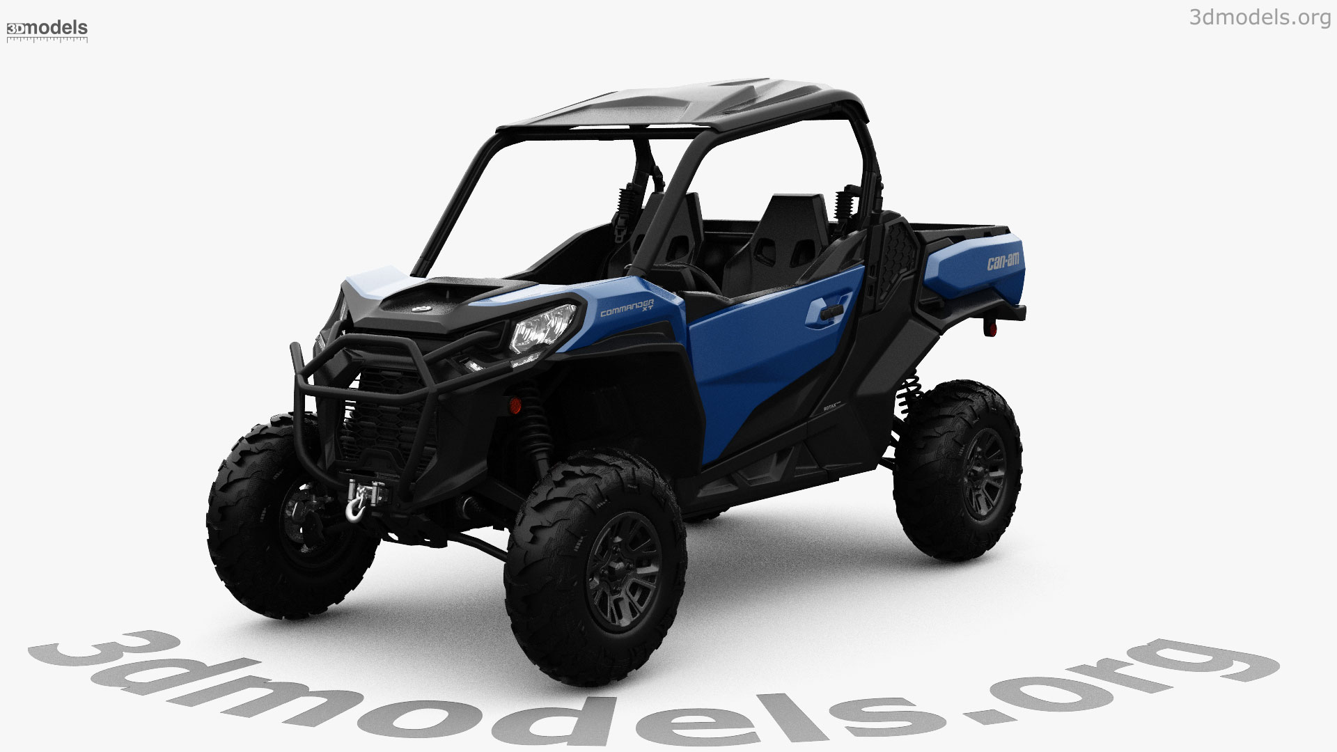 360 view of BRP Can-Am Commander XT 2021 3D model - 3DModels store