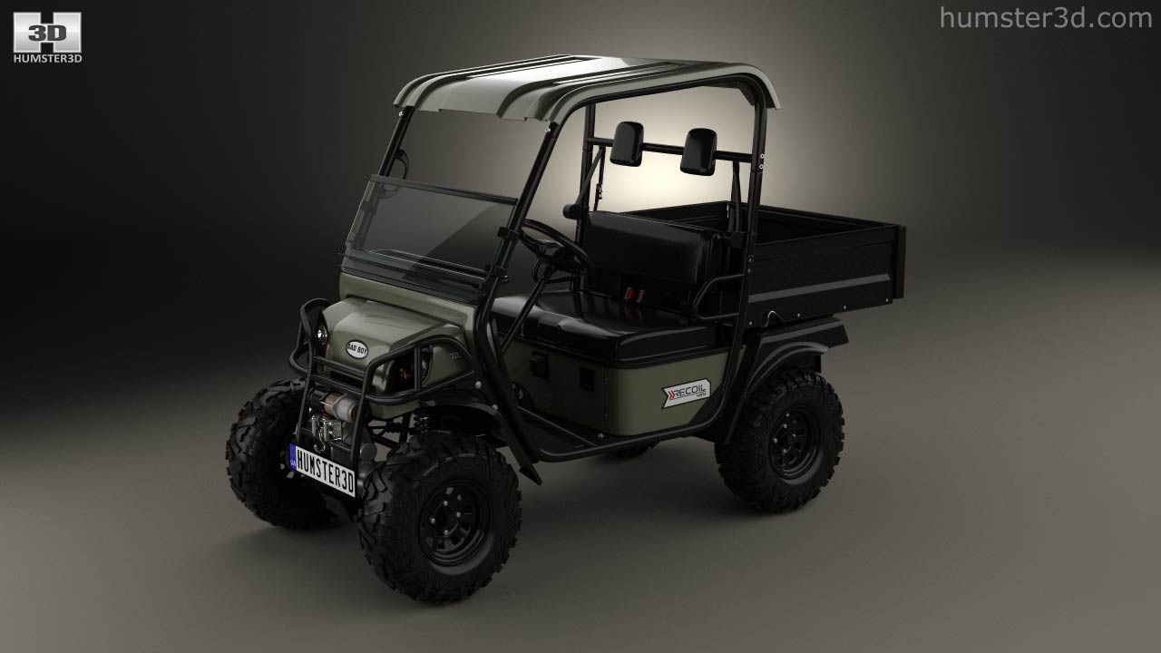 360 view of Bad Boy Buggies Recoil iS 4x4 2012 3D model - 3DModels store