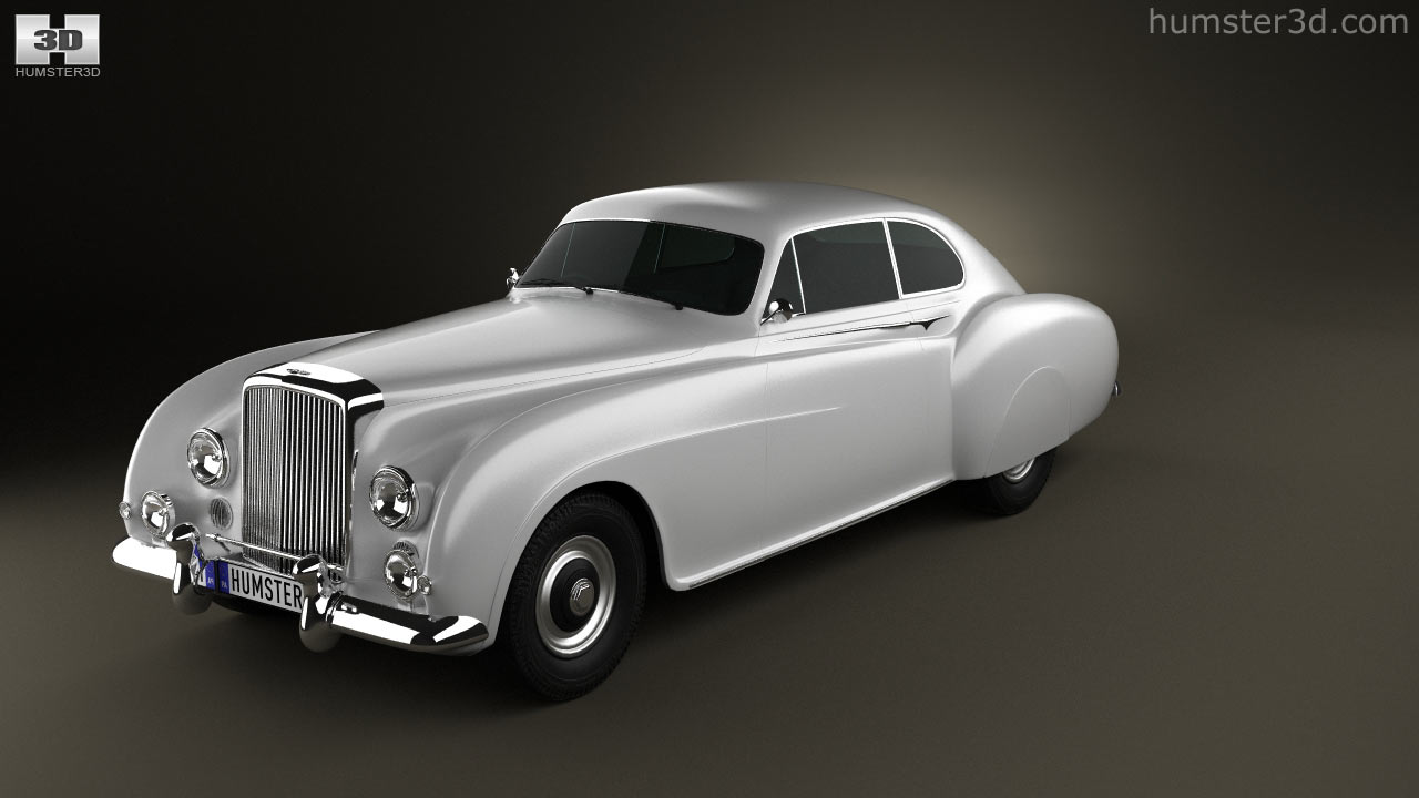 360 view of Bentley R-Type Continental 1952 3D model - 3DModels store