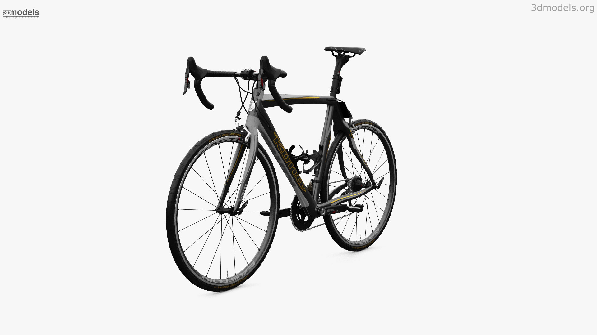 360 view of Bicycle Kona Red Zone 2013 3D model - 3DModels store