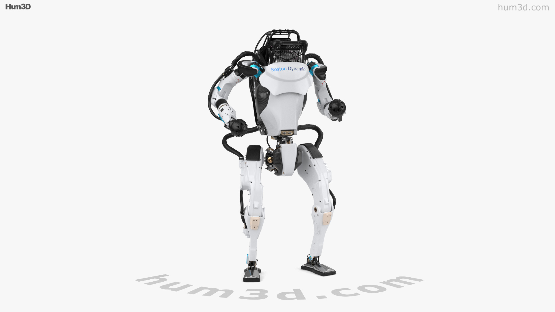 360 view of Boston Dynamics Atlas 3D model - 3DModels store