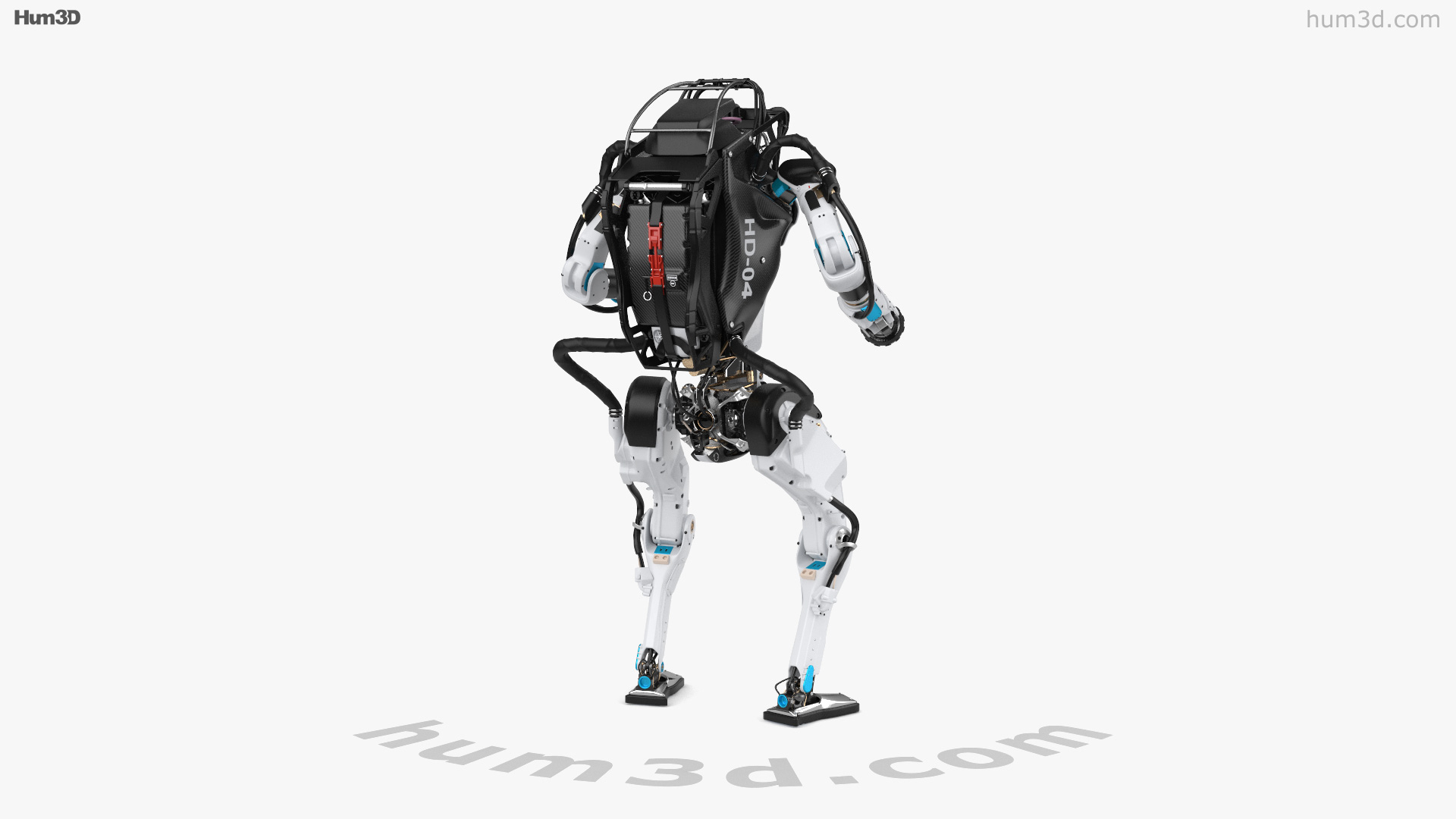 360 view of Boston Dynamics Atlas 3D model - 3DModels store