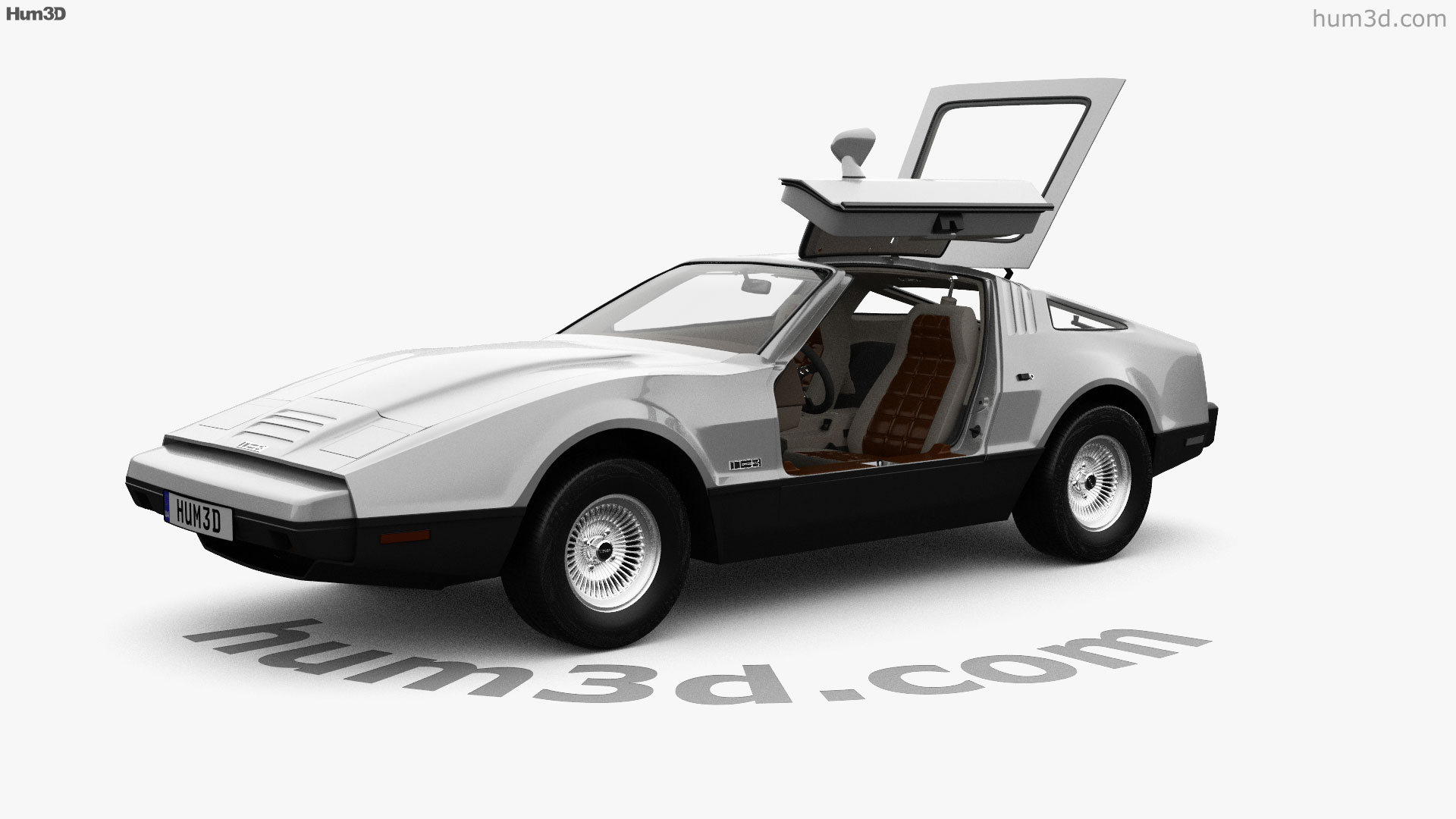 360 View Of Bricklin SV 1 With HQ Interior 1977 3D Model 3DModels Store 360 View Of Bricklin SV 1 With HQ Interior 1977 3D Model 3DModels Store