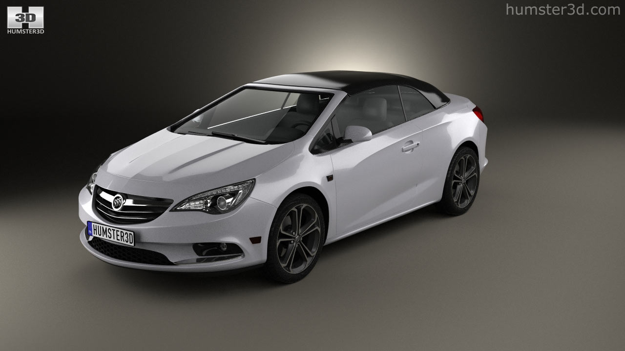 360 view of Buick Cascada 2019 3D model - 3DModels store