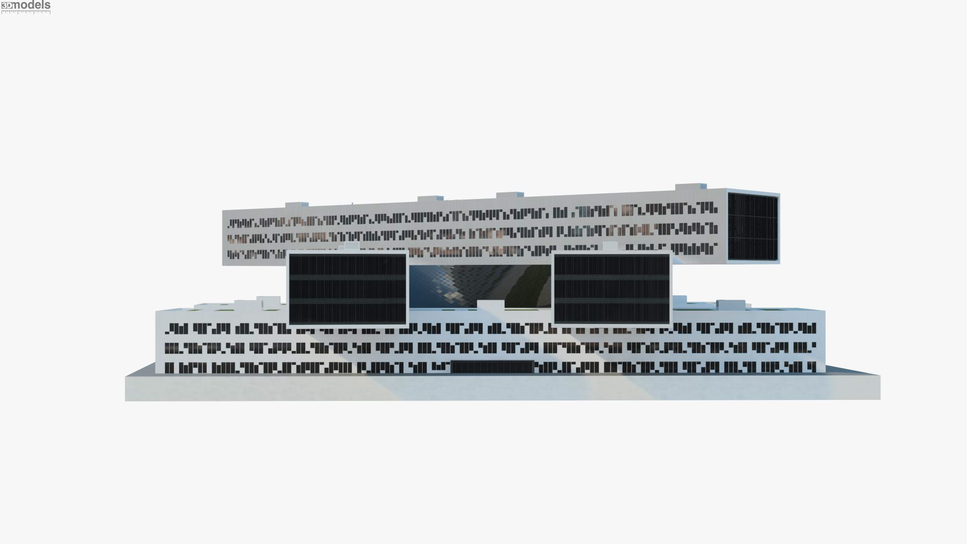 360 view of Statoil Building Oslo 3D model - 3DModels store