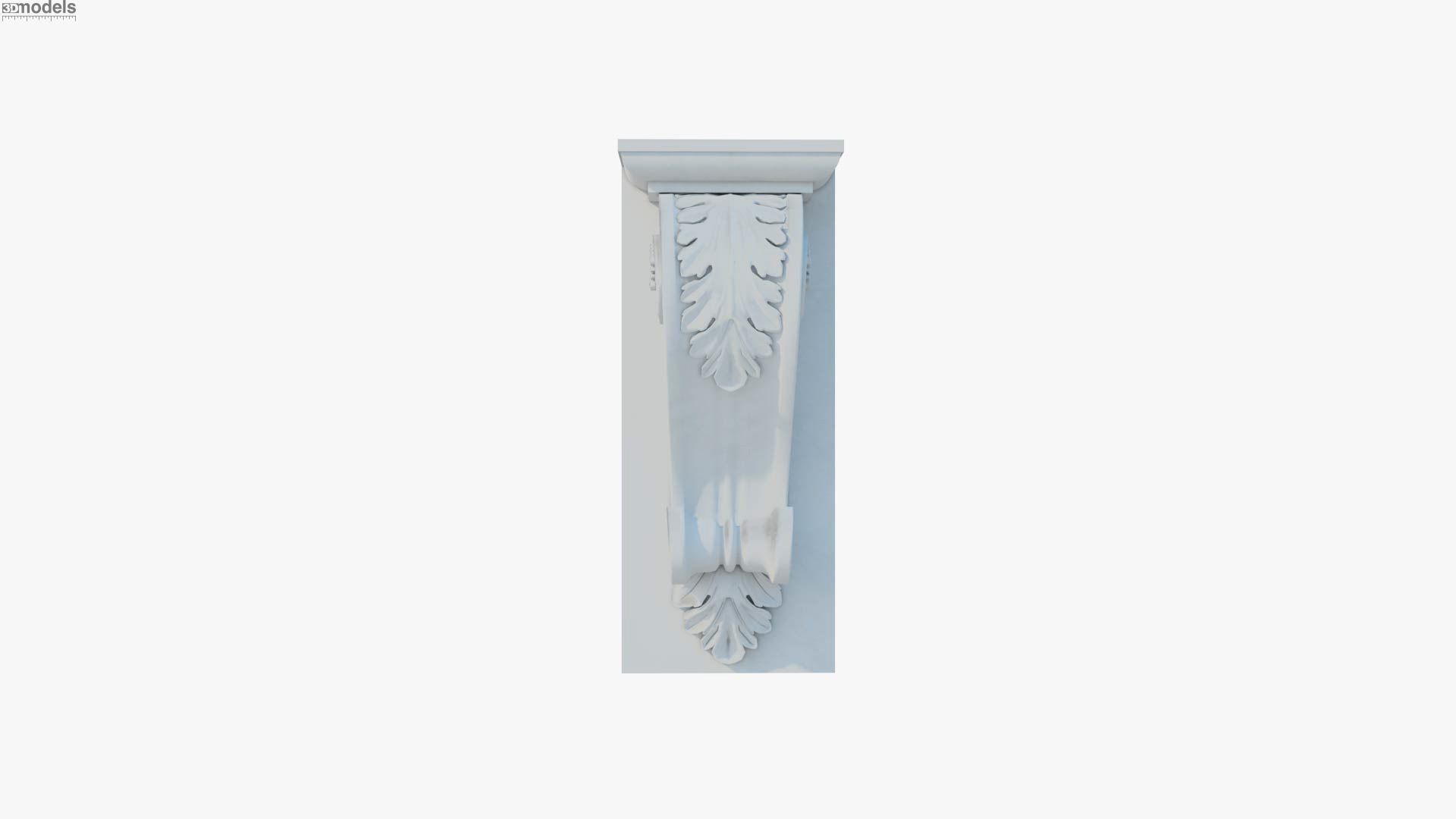 360 view of Corbel 3D model - 3DModels store