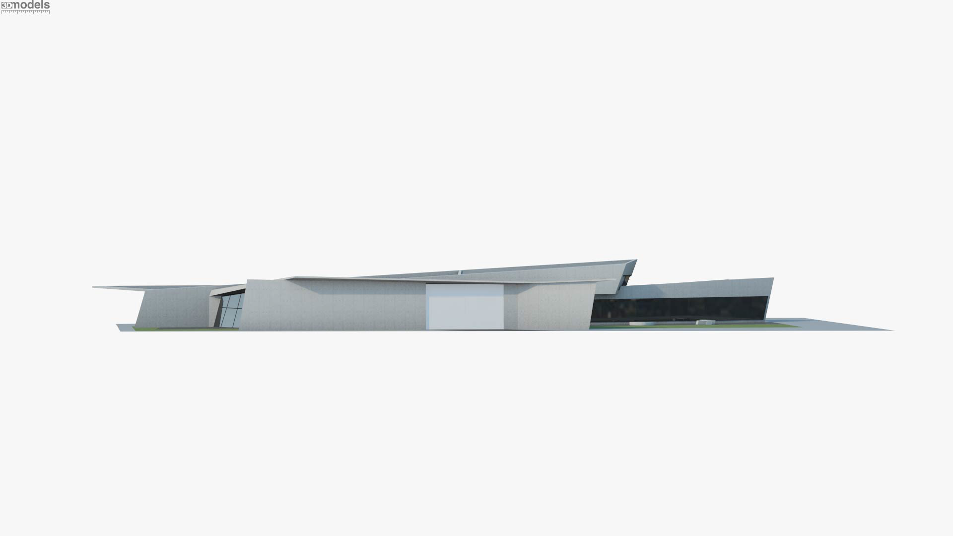 360 view of Vitra Fire Station 3D model - 3DModels store