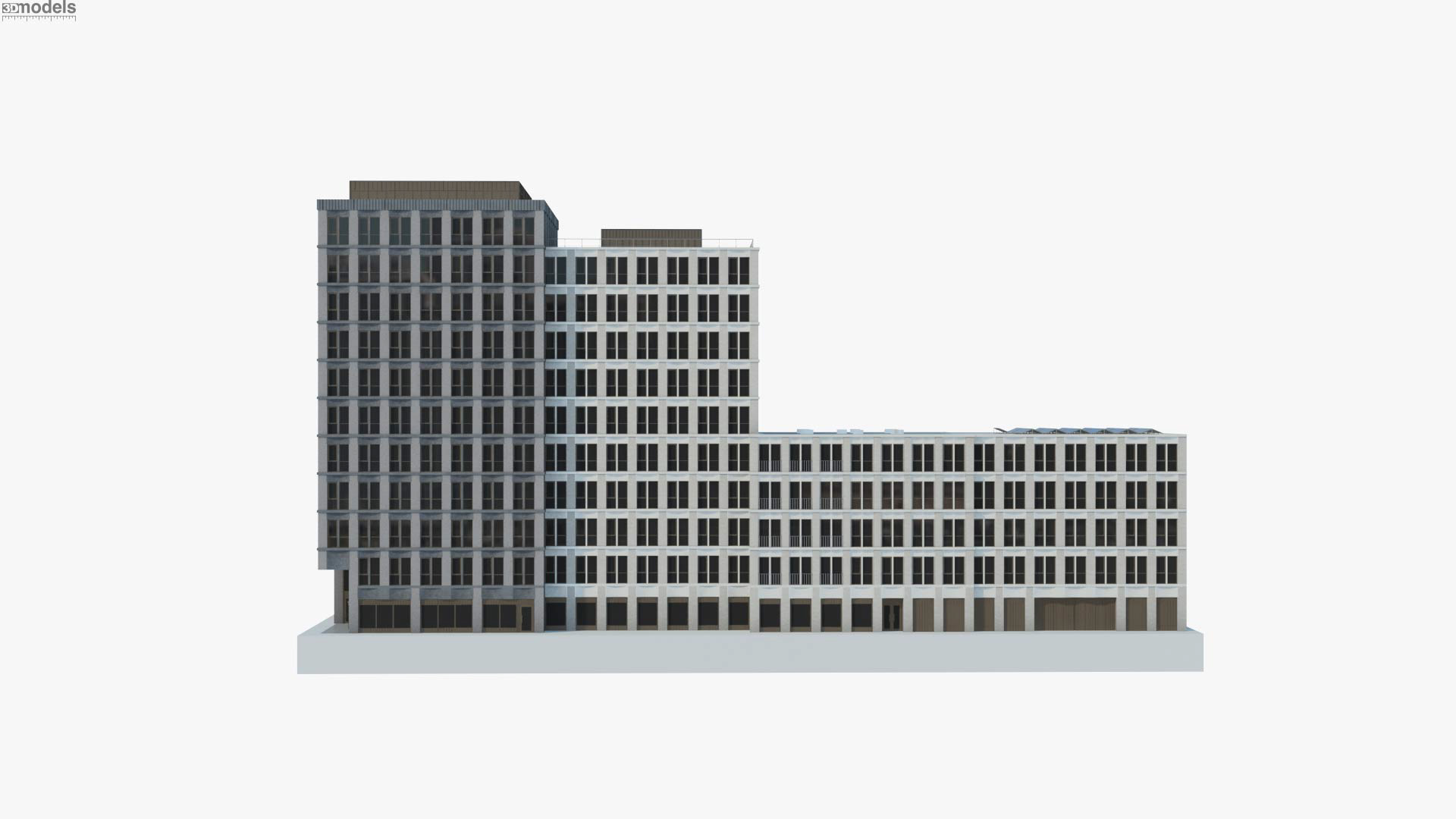 360 view of Featherstone Building 3D model - 3DModels store