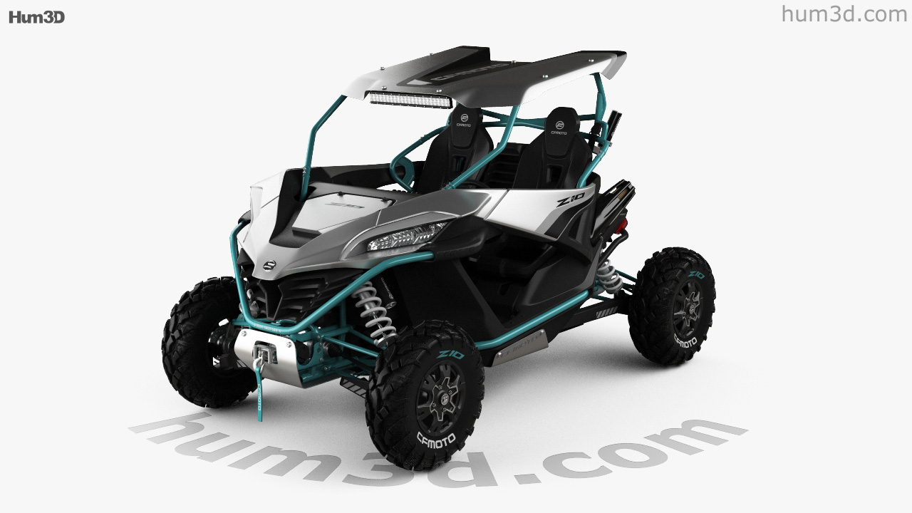 360 view of CFMOTO ZForce Z10 1000 2020 3D model - 3DModels store