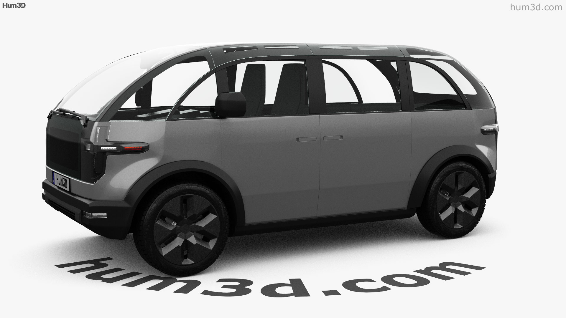 360 view of Canoo Lifestyle Vehicle Premium 2024 3D model - 3DModels store