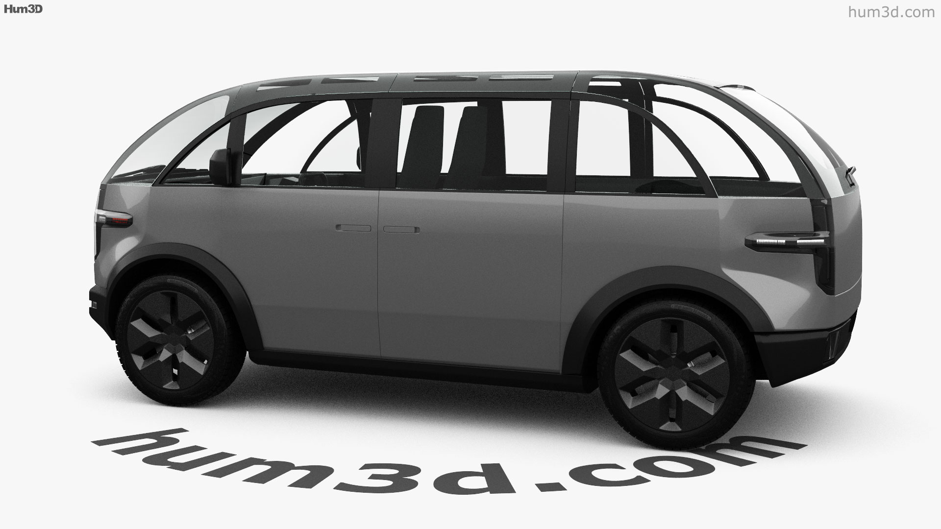360 view of Canoo Lifestyle Vehicle Premium 2024 3D model - 3DModels store