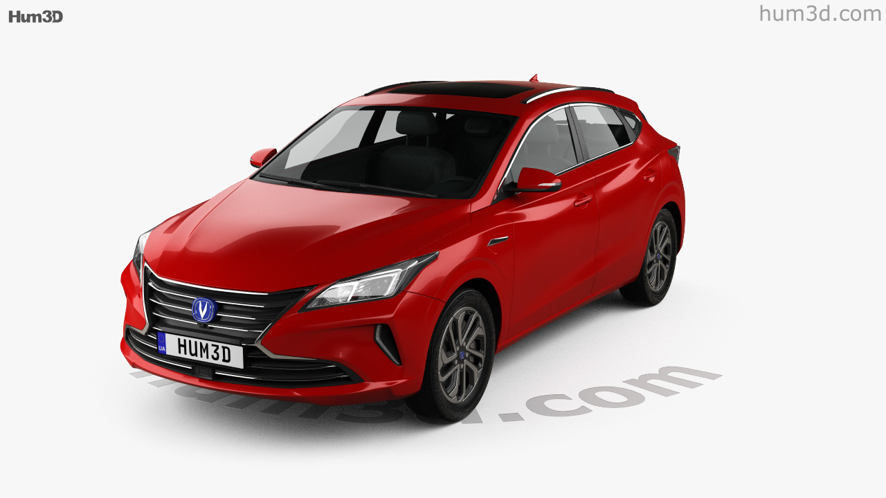 360 view of Changan Eado XT 2022 3D model - 3DModels store