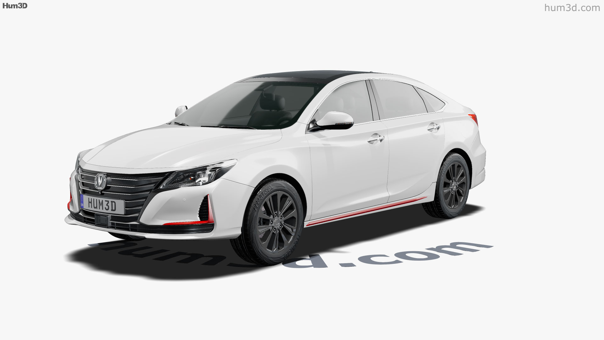 Vista 360 del modelo 3D de Changan Raeton CC 2024 - Tienda 3DModels