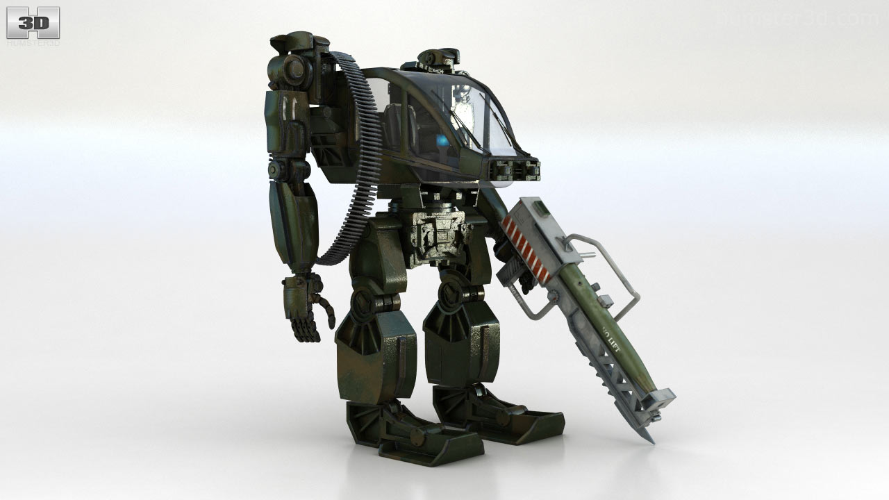 360 view of Avatar Power AMP Suit 3D model - 3DModels store