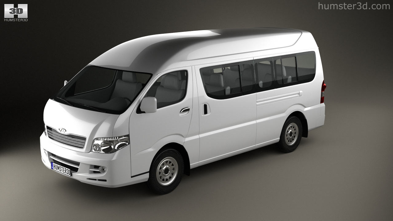 360 view of Chery P10 2016 3D model - 3DModels store