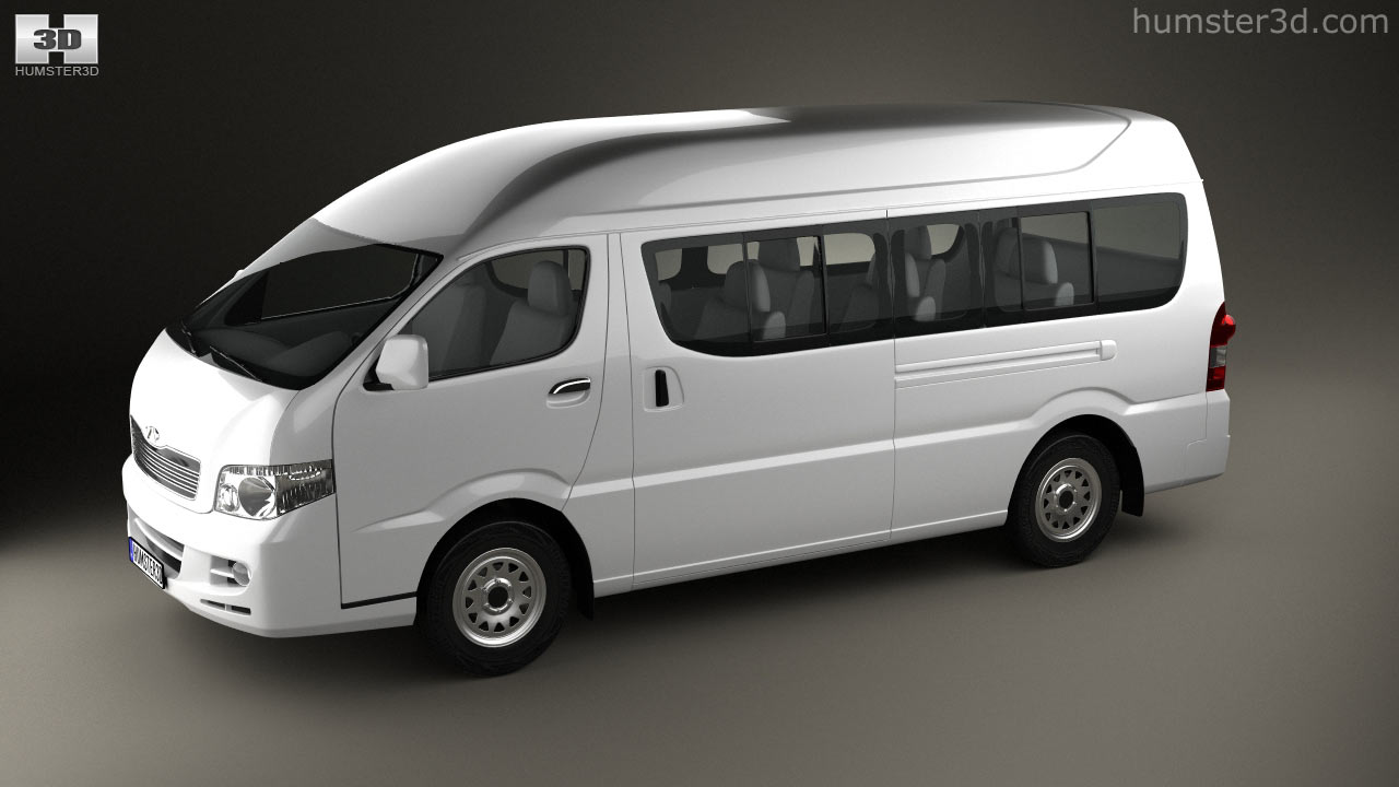 360 view of Chery P10 2016 3D model - 3DModels store