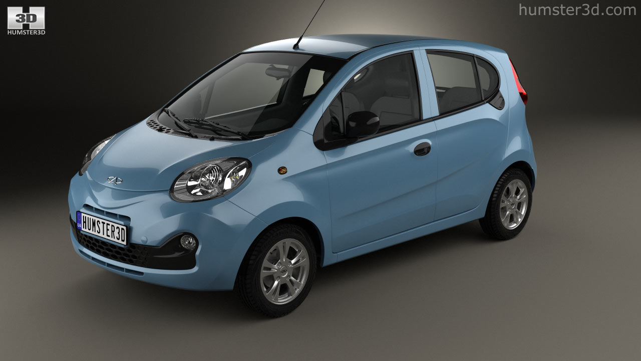 360 view of Chery QQ 2016 3D model - 3DModels store