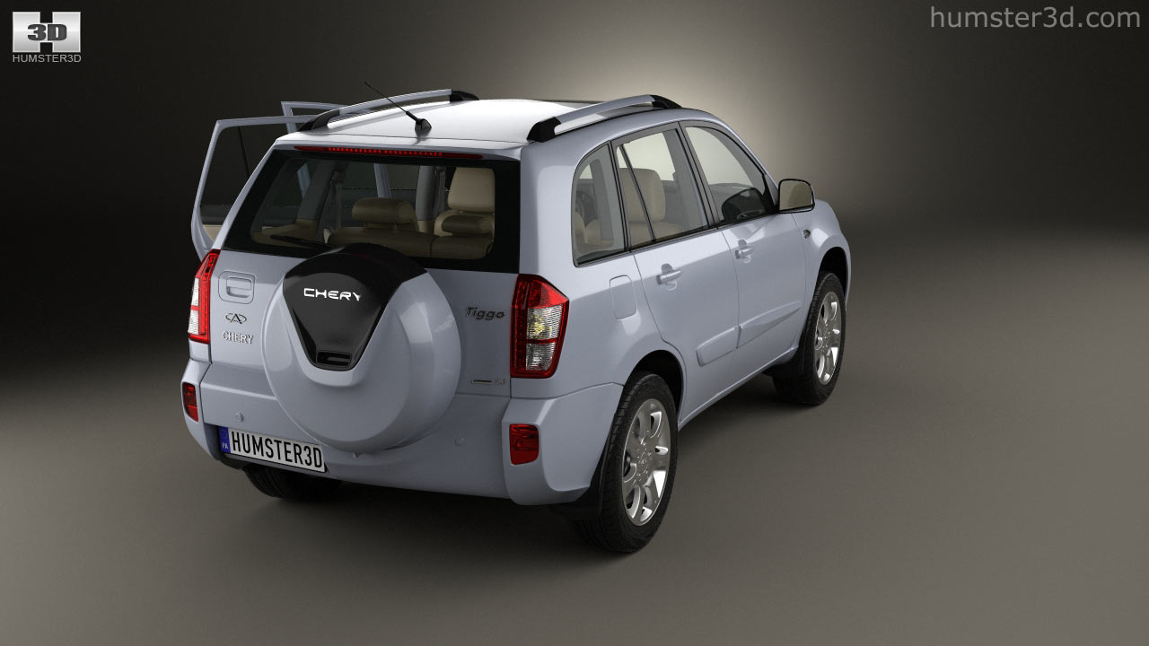 360 view of Chery Tiggo (T11) with HQ interior 2013 3D model - 3DModels ...