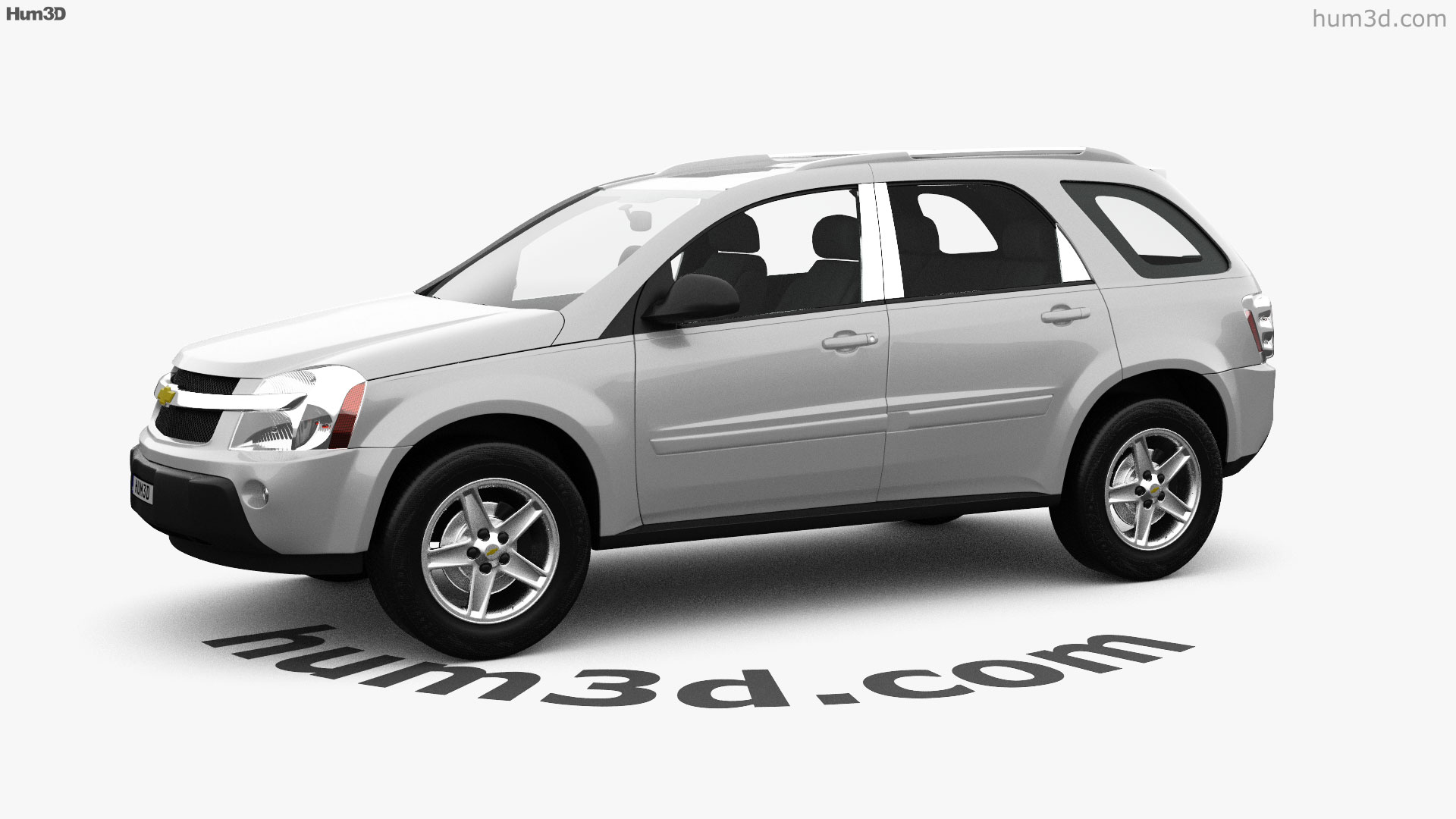 360 view of Chevrolet Equinox LT1 2008 3D model - 3DModels store