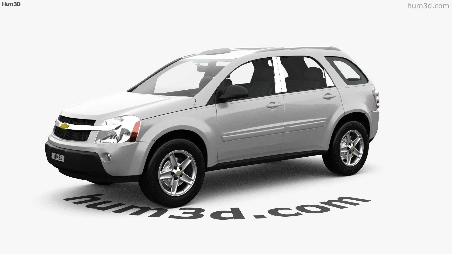 360 view of Chevrolet Equinox LT1 2008 3D model - 3DModels store