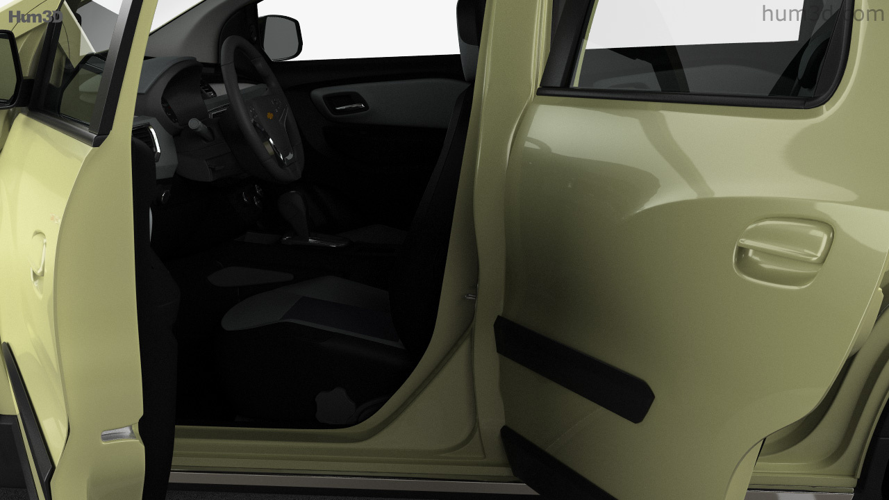 360 view of Chevrolet Spin Active with HQ interior 2021 3D model ...