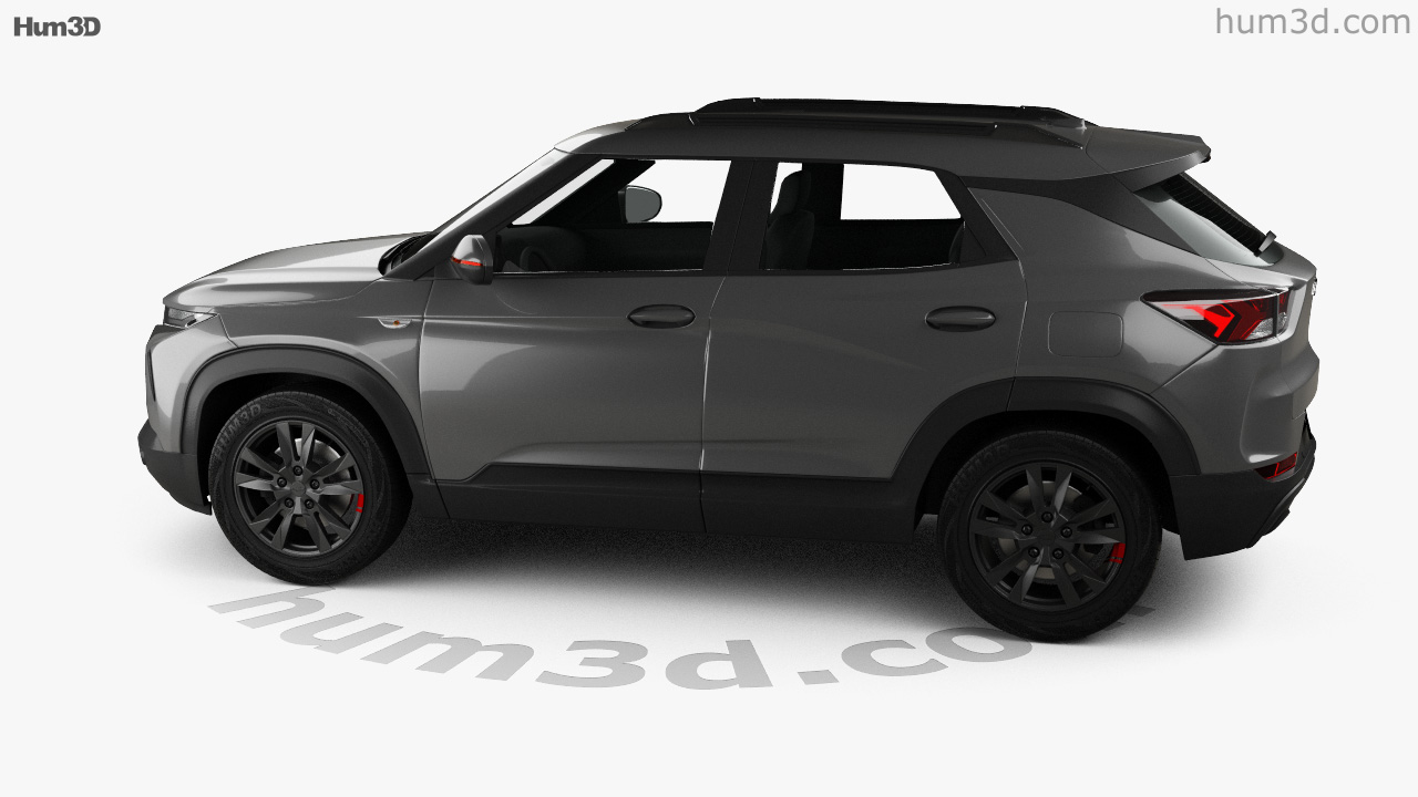 360 view of Chevrolet Trailblazer 2023 3D model - 3DModels store