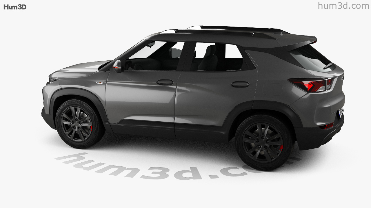 360 view of Chevrolet Trailblazer 2023 3D model - 3DModels store