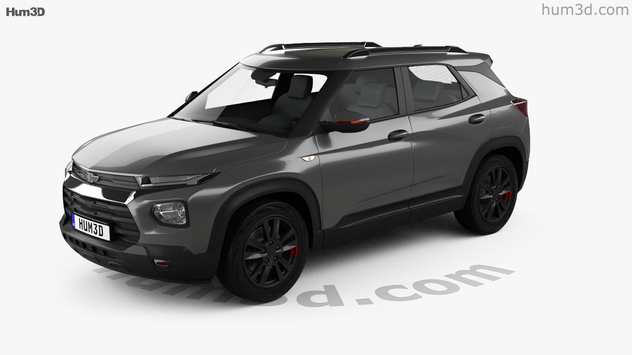 360 view of Chevrolet Trailblazer 2023 3D model - 3DModels store
