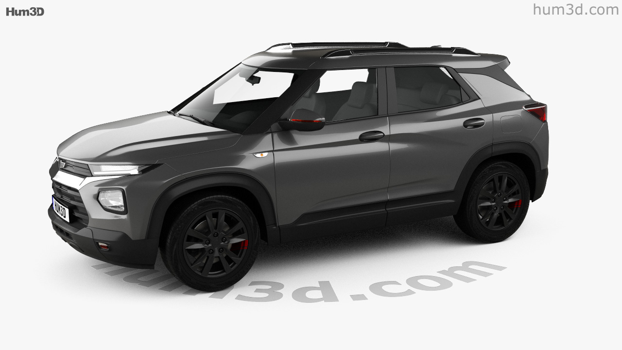 360 view of Chevrolet Trailblazer 2023 3D model - 3DModels store