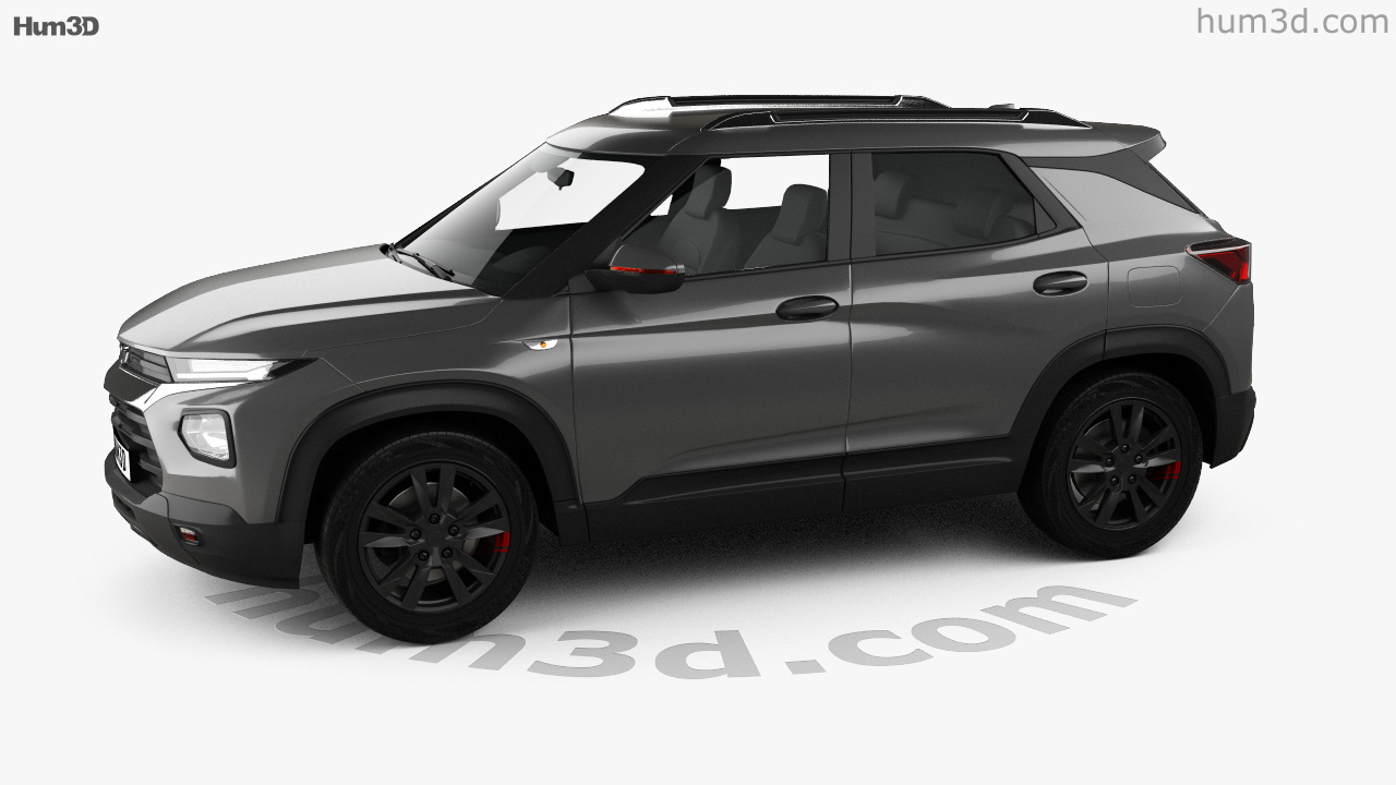 360 view of Chevrolet Trailblazer 2023 3D model - 3DModels store