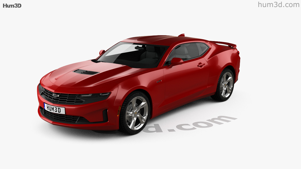 360 view of Chevrolet Camaro coupe LT1 2023 3D model - 3DModels store