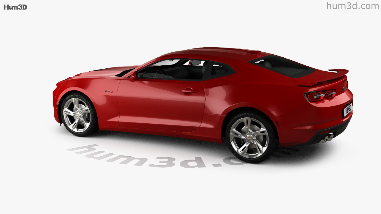 360 view of Chevrolet Camaro coupe LT1 2023 3D model - 3DModels store