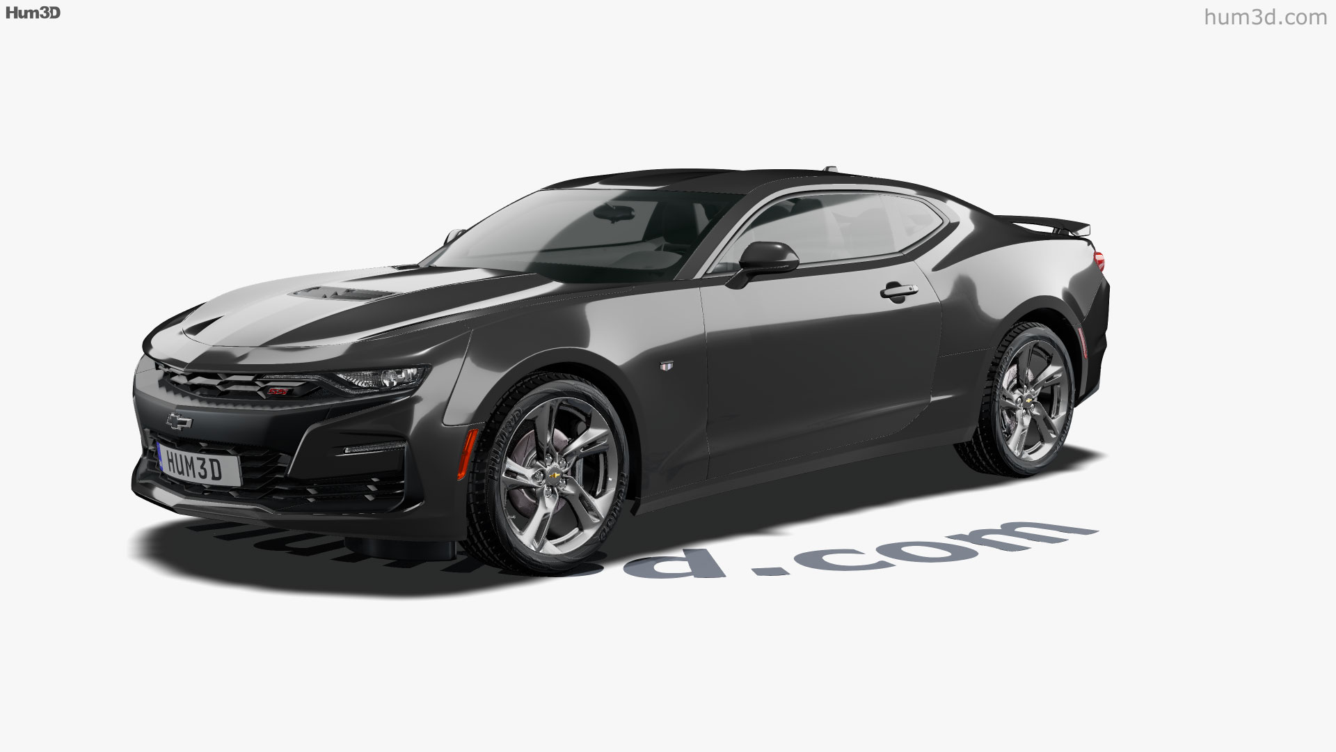 360 view of Chevrolet Camaro SS 2023 3D model - 3DModels store