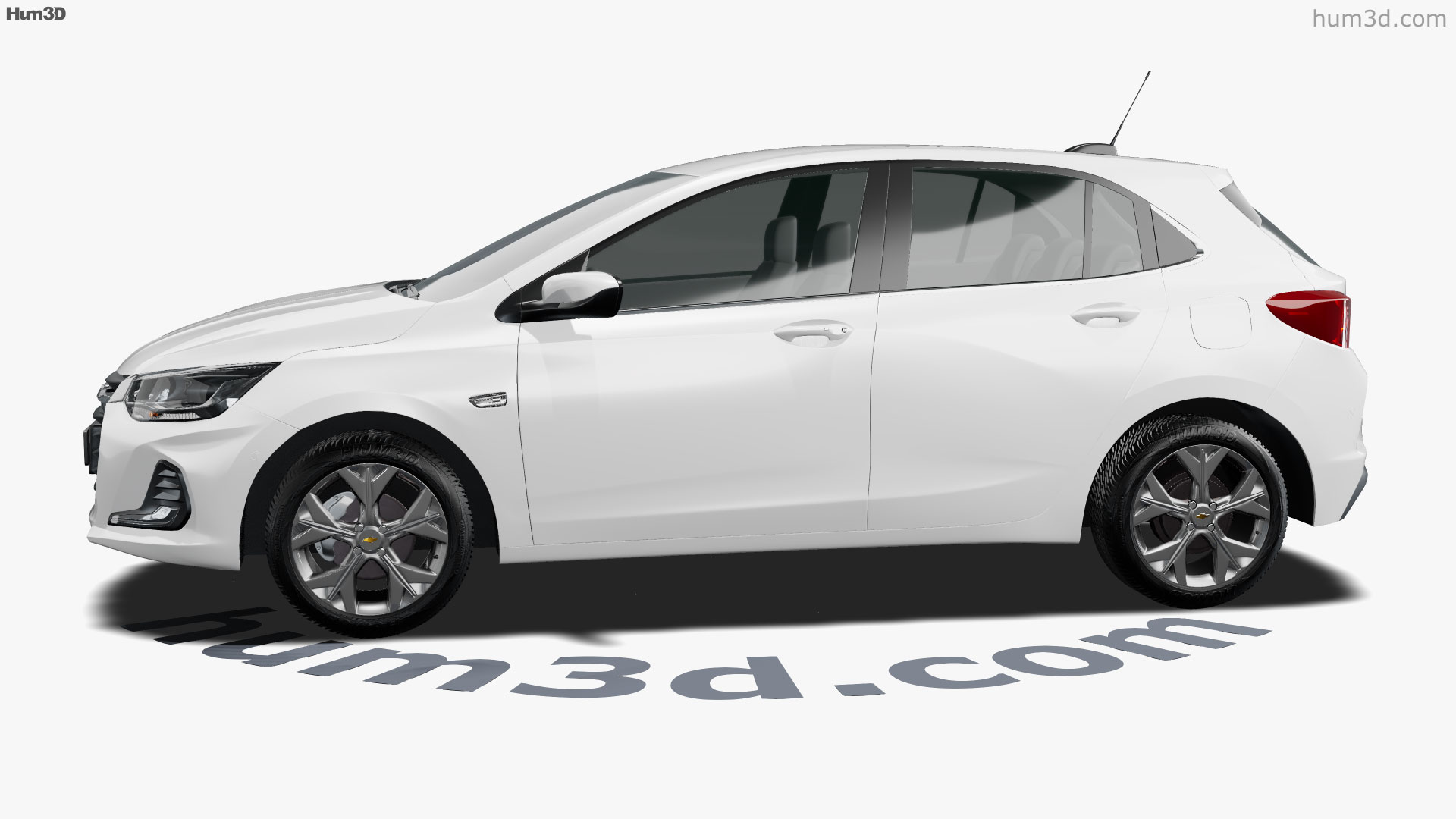360 view of Chevrolet Onix Premier hatchback 2023 3D model - 3DModels store