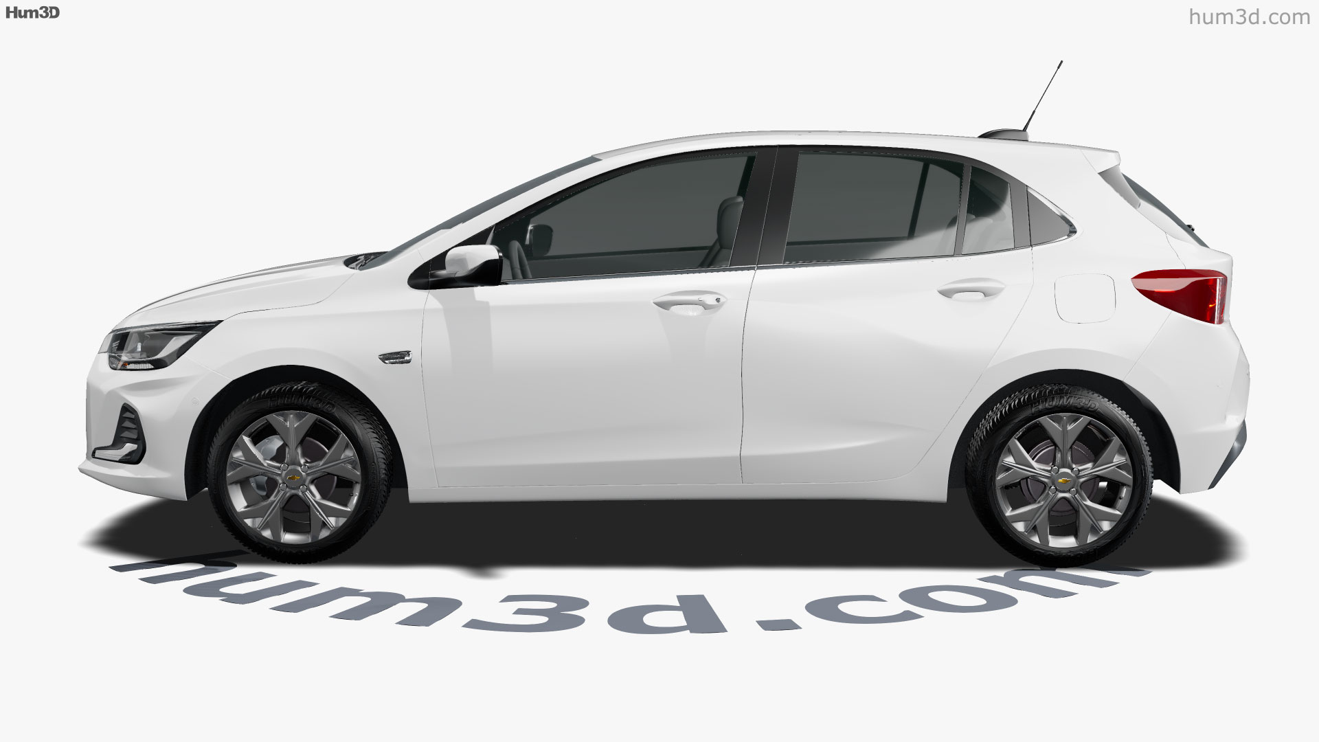 360 view of Chevrolet Onix Premier hatchback 2023 3D model - 3DModels store