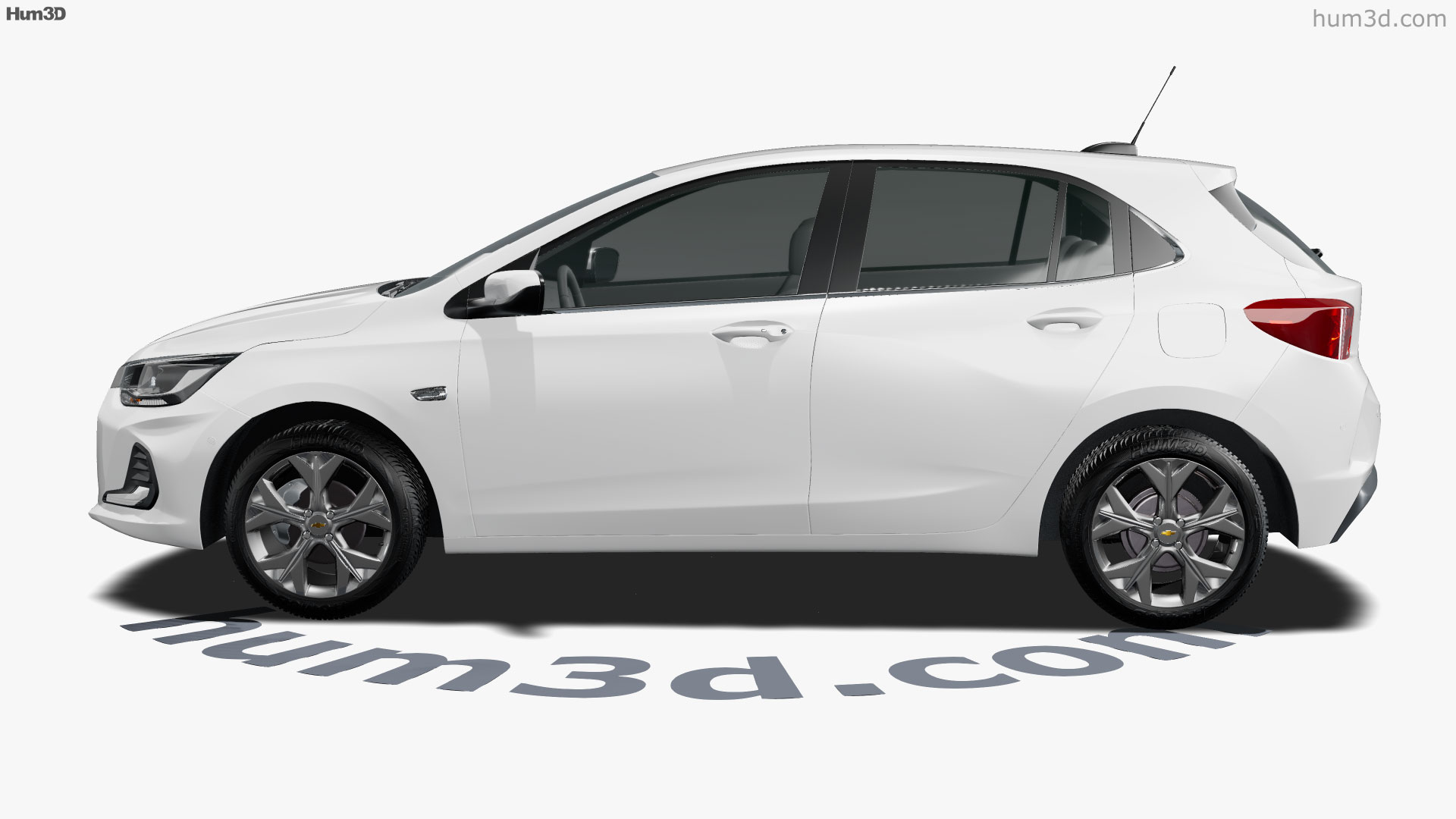 360 view of Chevrolet Onix Premier hatchback 2023 3D model - 3DModels store