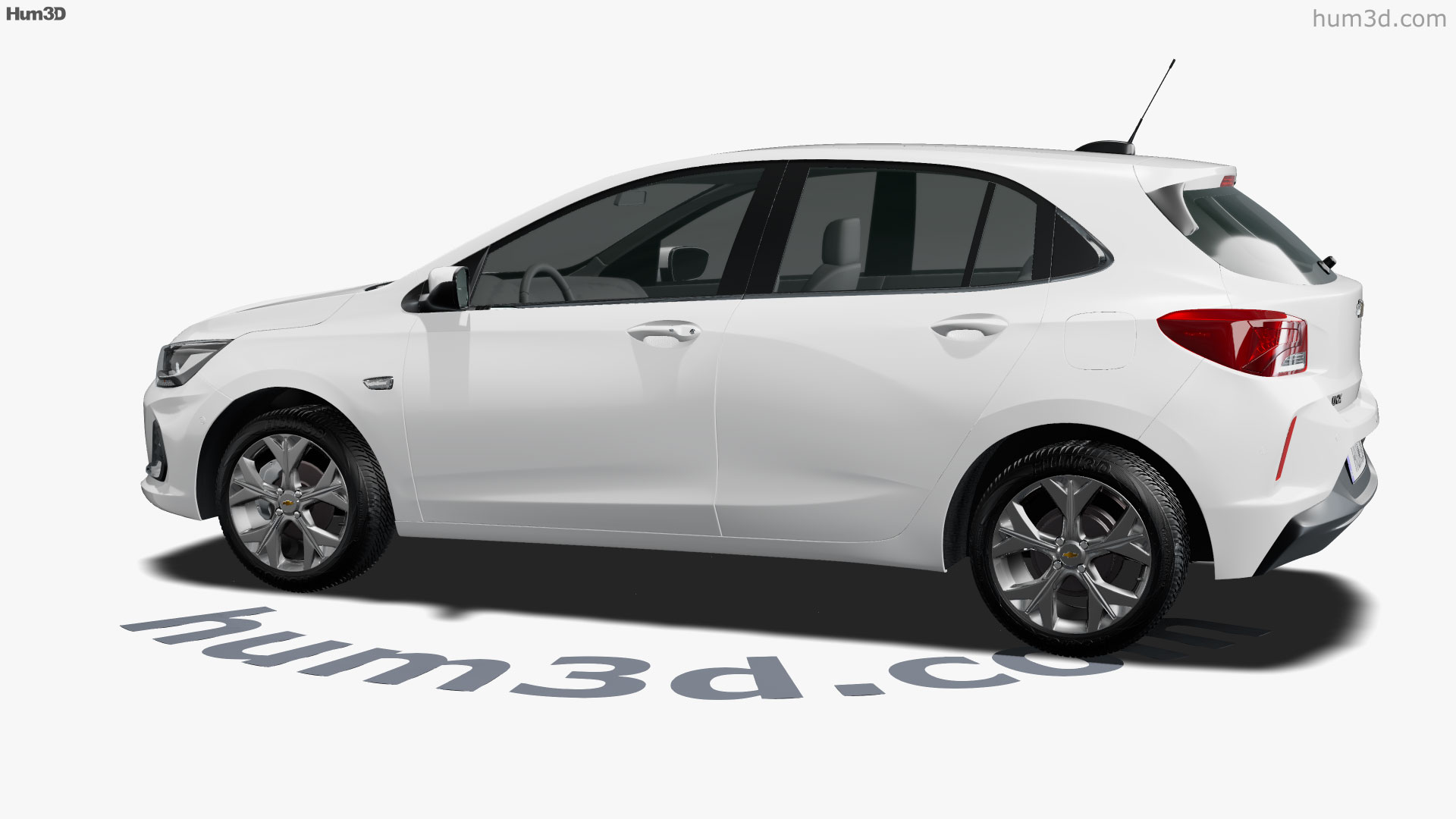 360 view of Chevrolet Onix Premier hatchback 2023 3D model - 3DModels store