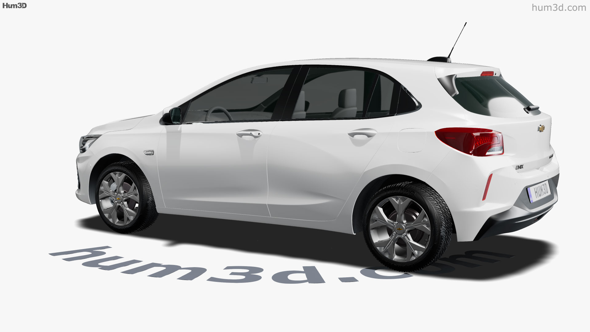 360 view of Chevrolet Onix Premier hatchback 2023 3D model - 3DModels store