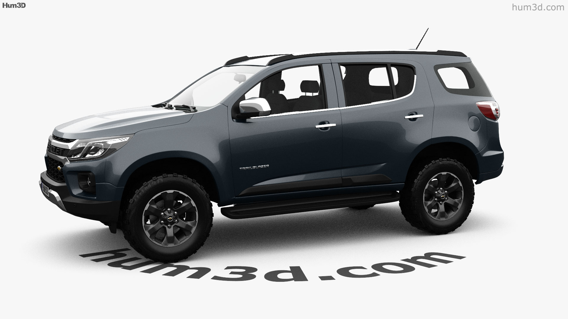 360 view of Chevrolet TrailBlazer Premier 2023 3D model - 3DModels store