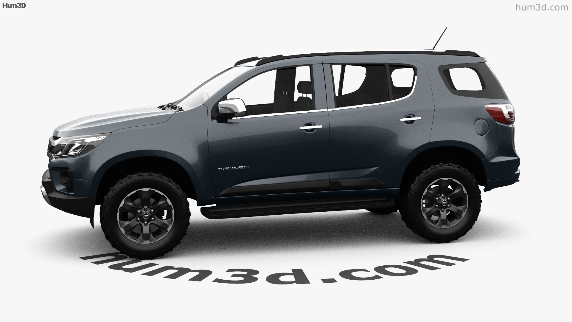 360 view of Chevrolet TrailBlazer Premier 2023 3D model - 3DModels store