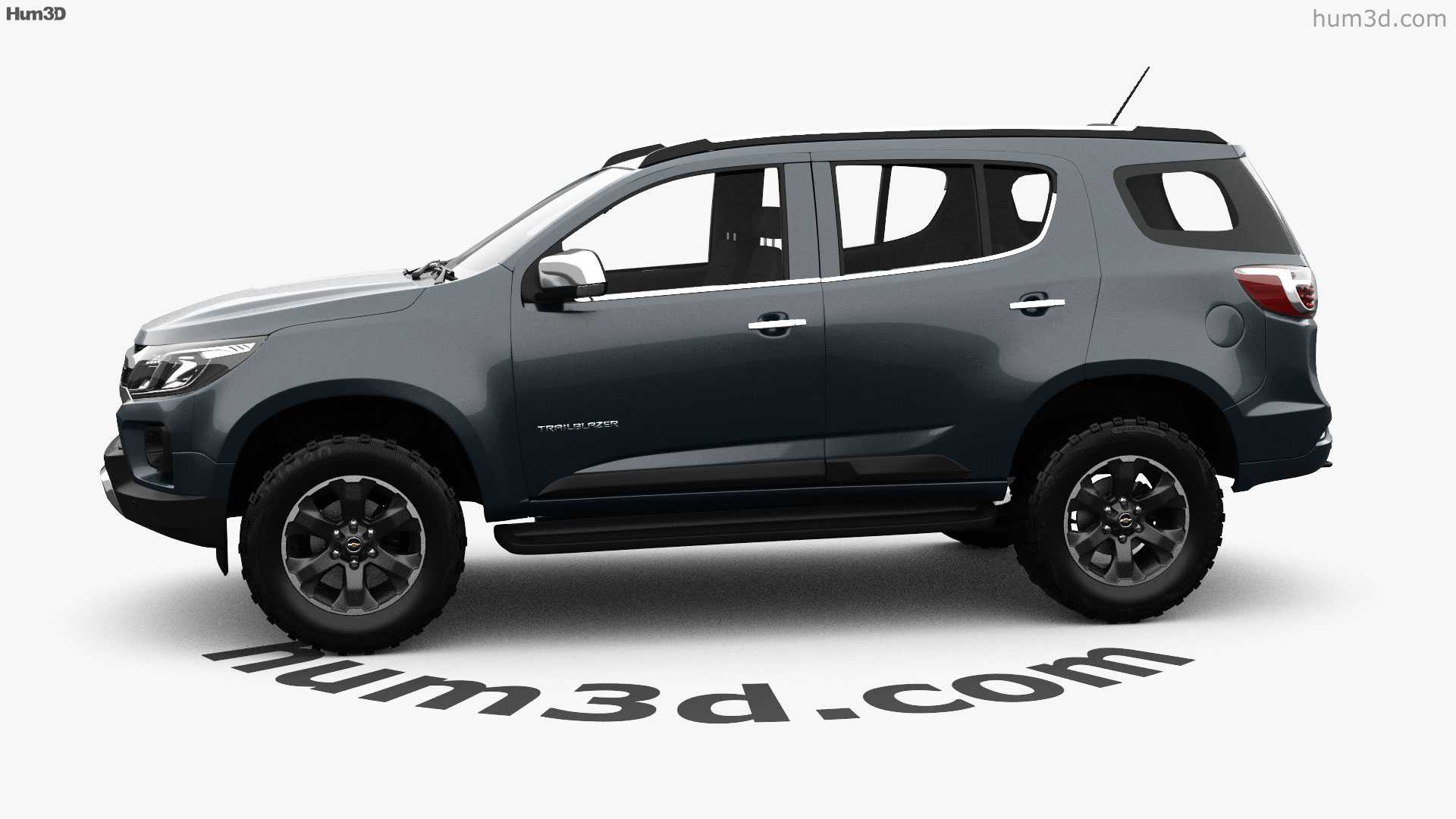 360 view of Chevrolet TrailBlazer Premier 2023 3D model - 3DModels store