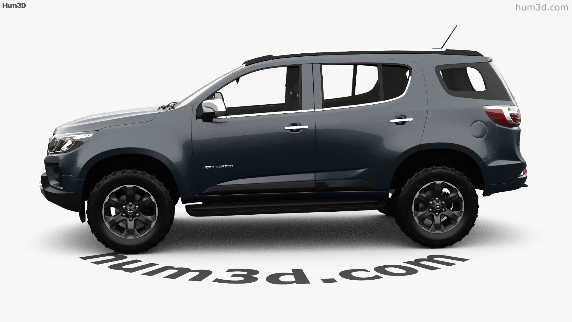360 view of Chevrolet TrailBlazer Premier 2023 3D model - 3DModels store
