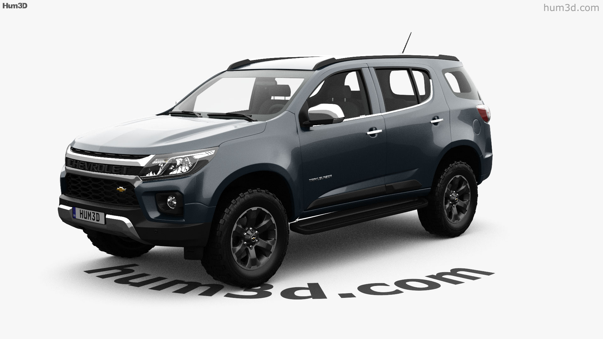 360 view of Chevrolet TrailBlazer Premier 2023 3D model - 3DModels store