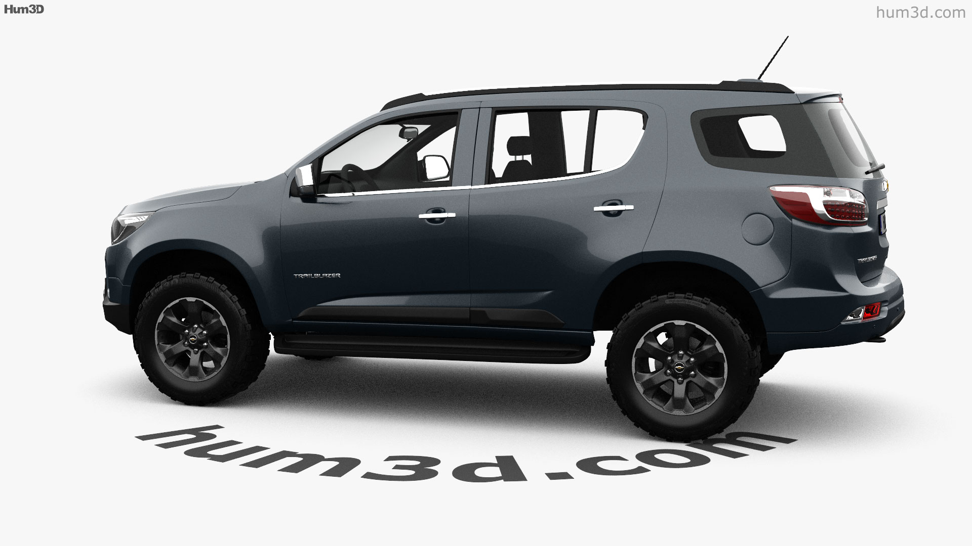 360 view of Chevrolet TrailBlazer Premier 2023 3D model - 3DModels store