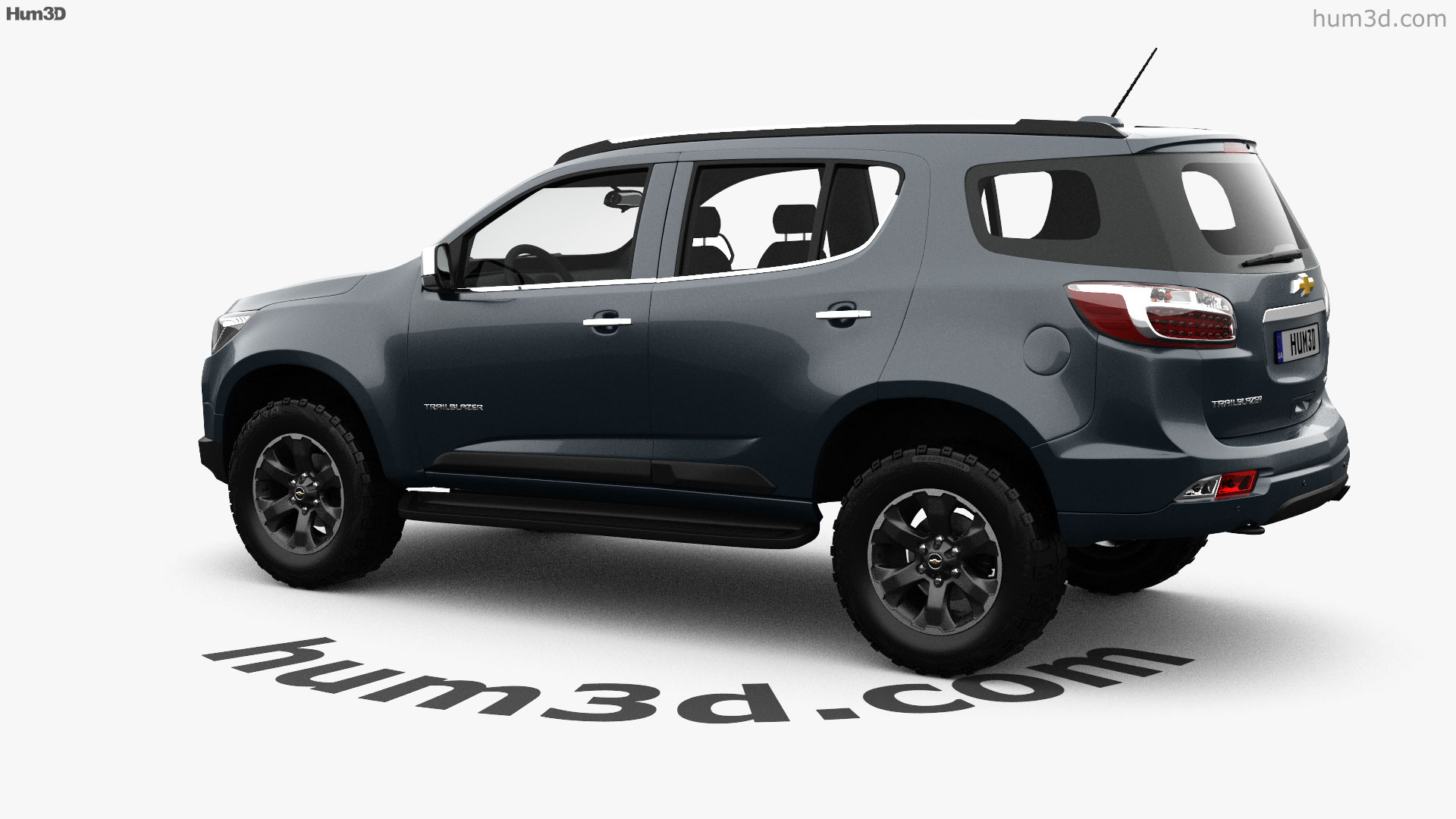 360 view of Chevrolet TrailBlazer Premier 2023 3D model - 3DModels store