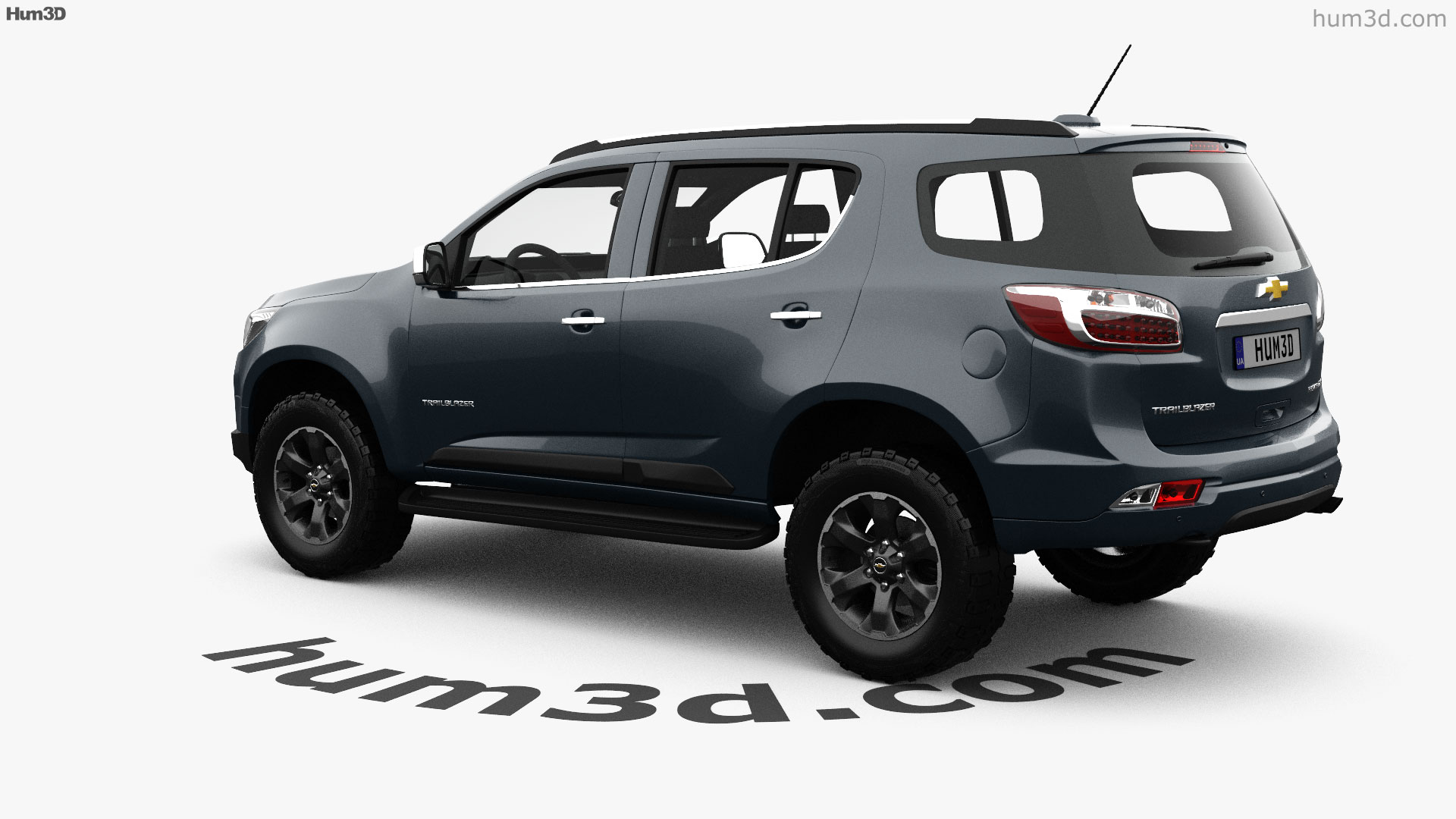 360 view of Chevrolet TrailBlazer Premier 2023 3D model - 3DModels store