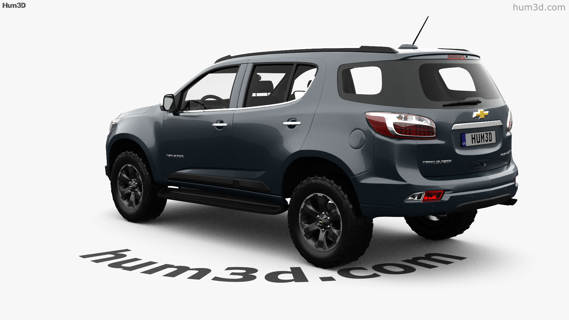 360 view of Chevrolet TrailBlazer Premier 2023 3D model - 3DModels store