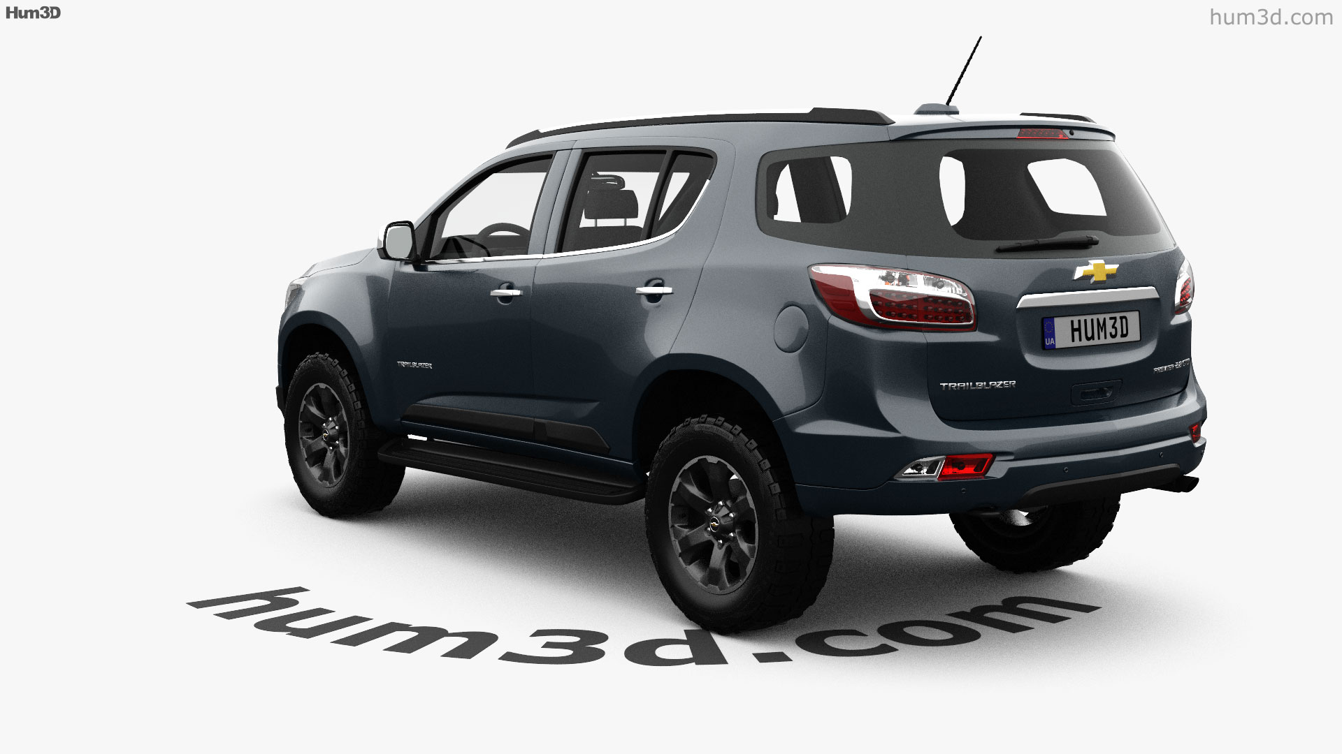 360 view of Chevrolet TrailBlazer Premier 2023 3D model - 3DModels store