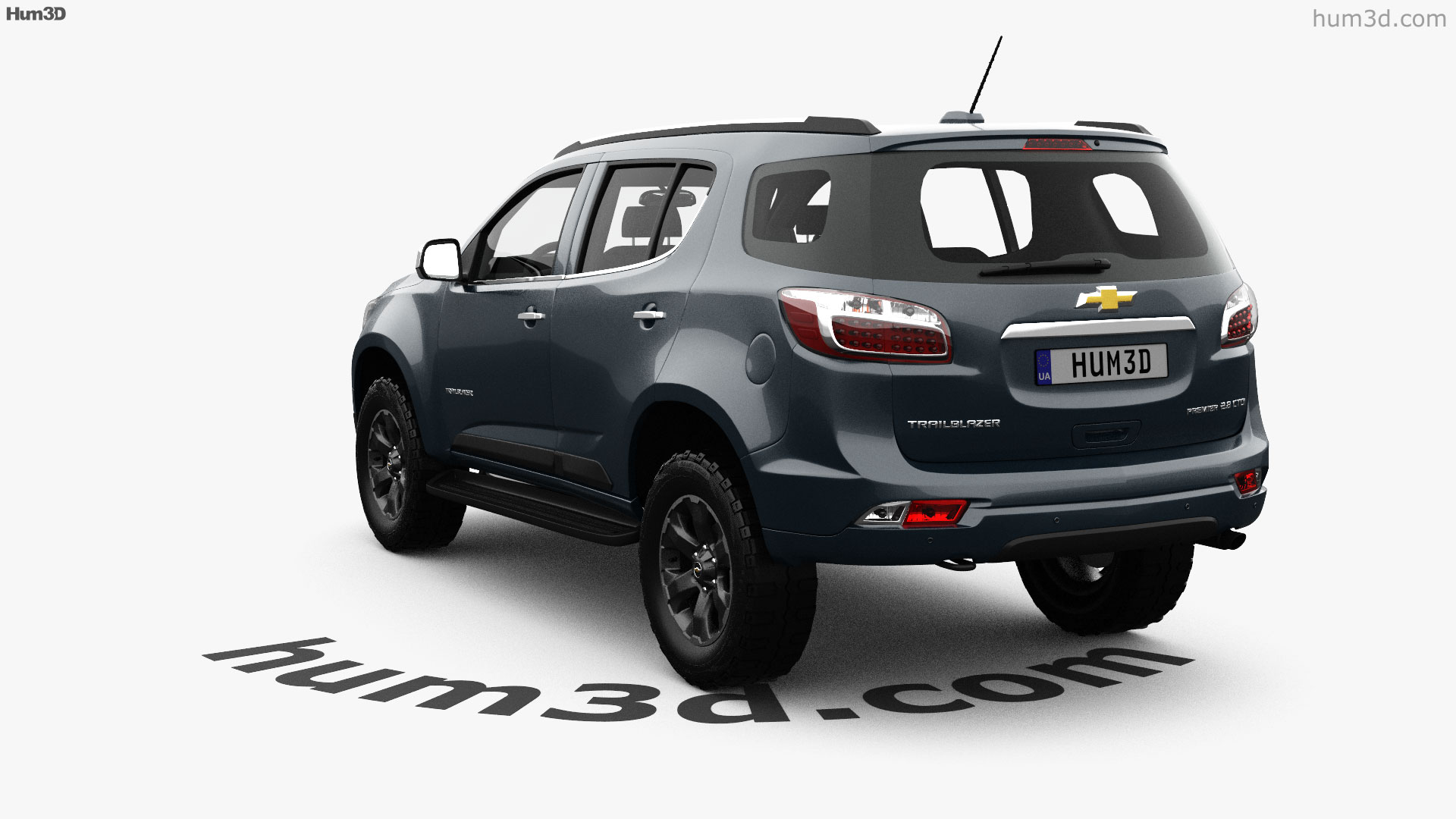 360 view of Chevrolet TrailBlazer Premier 2023 3D model - 3DModels store