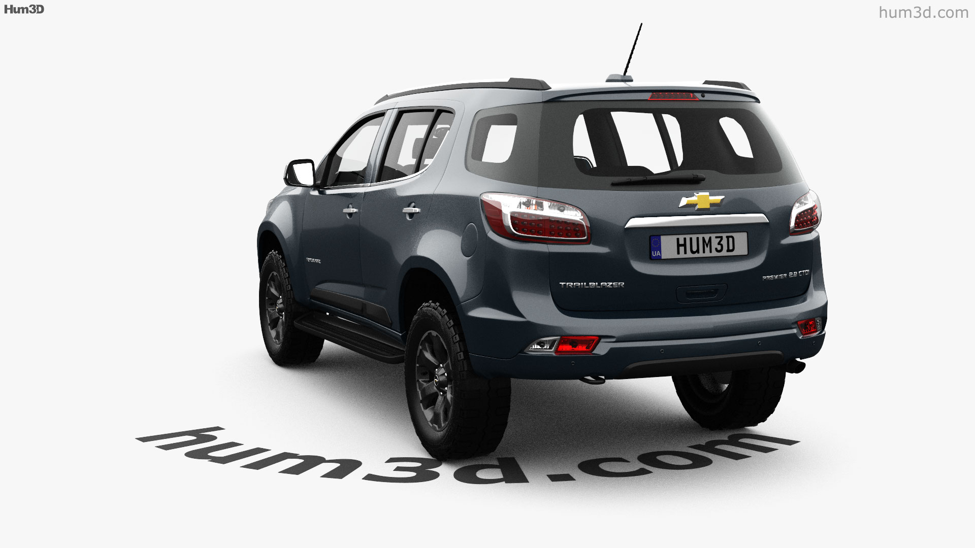 360 view of Chevrolet TrailBlazer Premier 2023 3D model - 3DModels store